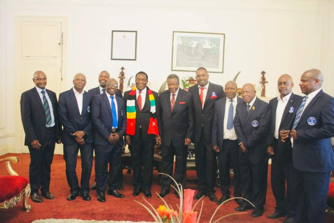 Dynamos Chiefs meet President Mnangagwa - Soccer24