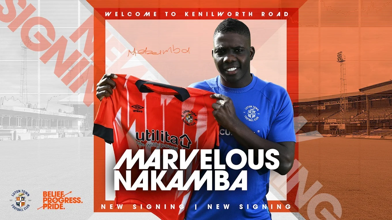 Revealed: When Nakamba will make his Luton Town debut - Soccer24