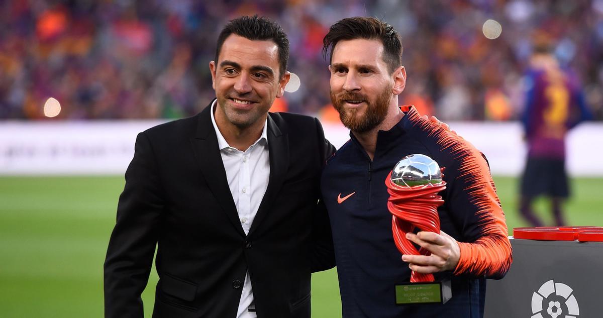Barca coach Xavi open to Messi return - Soccer24