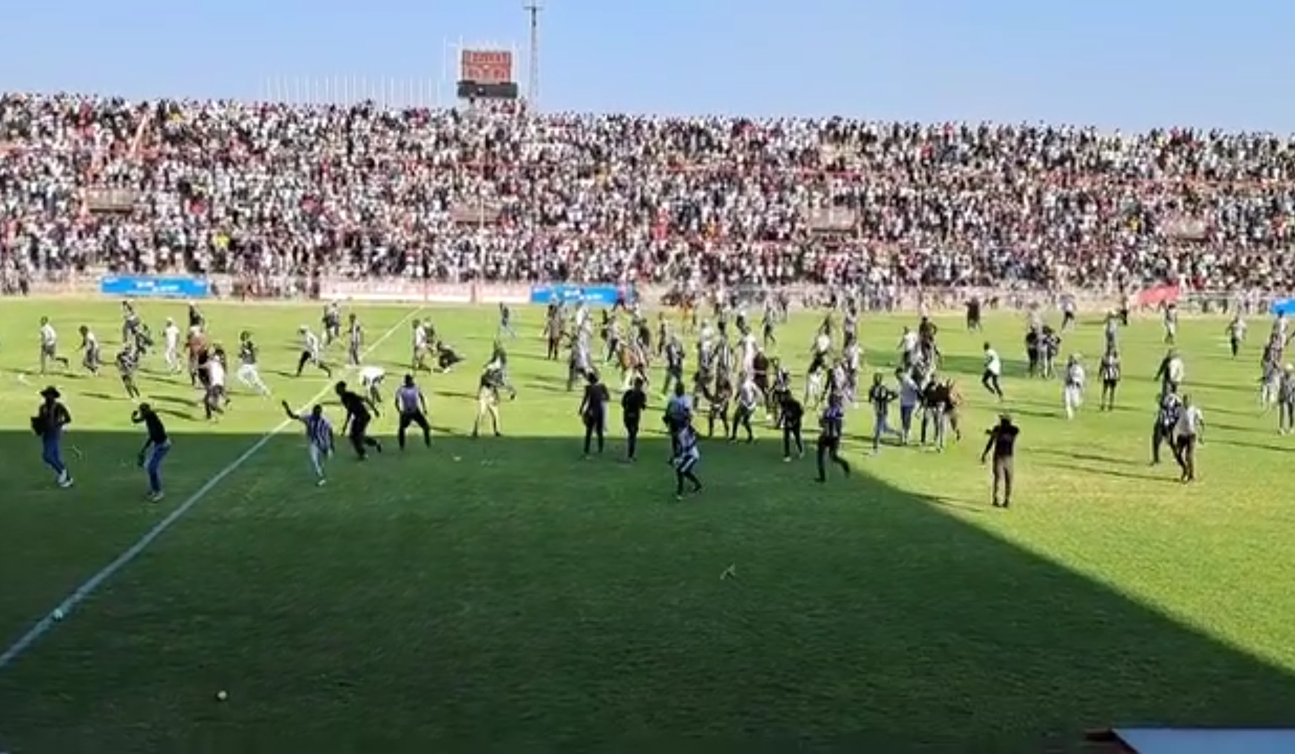 Breaking: Dynamos, Highlanders game abandoned due to crowd trouble ...