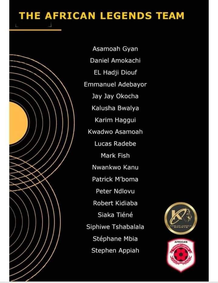 One Warriors great finally added to African Legends Team to face ...