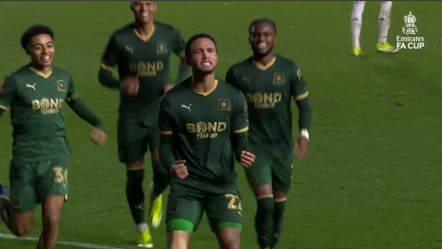 Watch: Brendan Galloway scores his first goal of the season in FA Cup ...