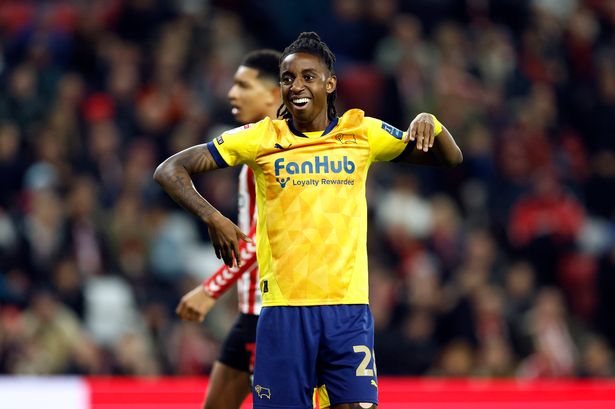 Derby County coach Paul Warne commends Tawanda Chirewa performance ...