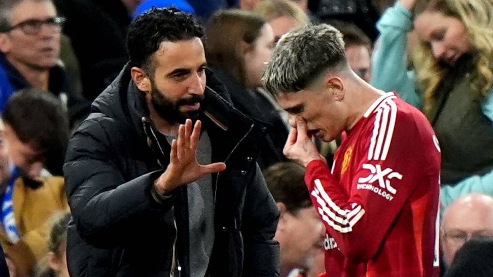 Man United coach Rúben Amorim tells winger Alejandro Garnacho he can leave club - Soccer24