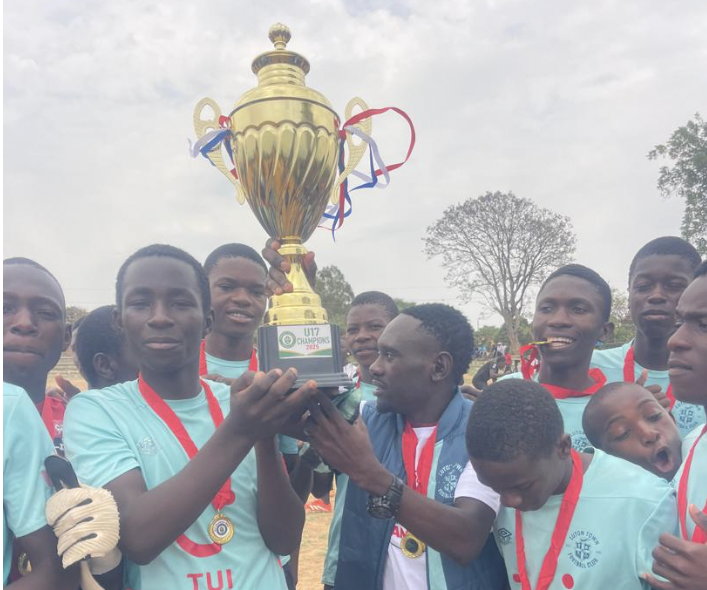 Nakamba praised after his academy lifted the Under-17 Boys League title ...
