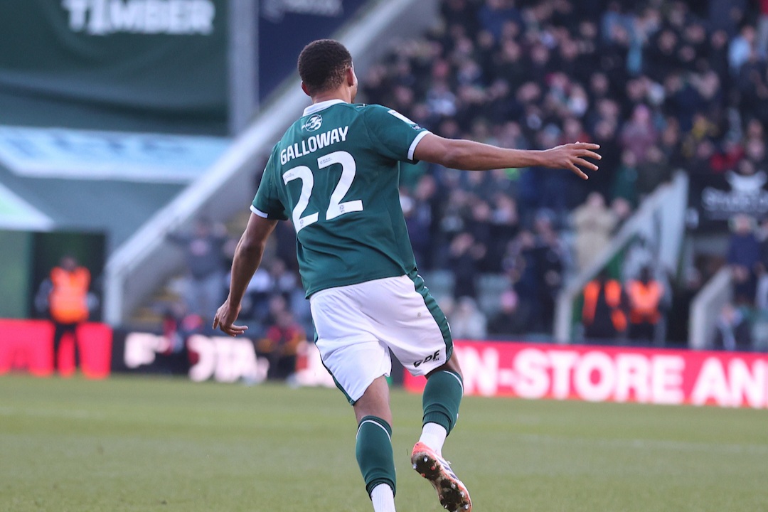Watch: Galloway strikes for Plymouth on AFCON return as Darikwa hits ...